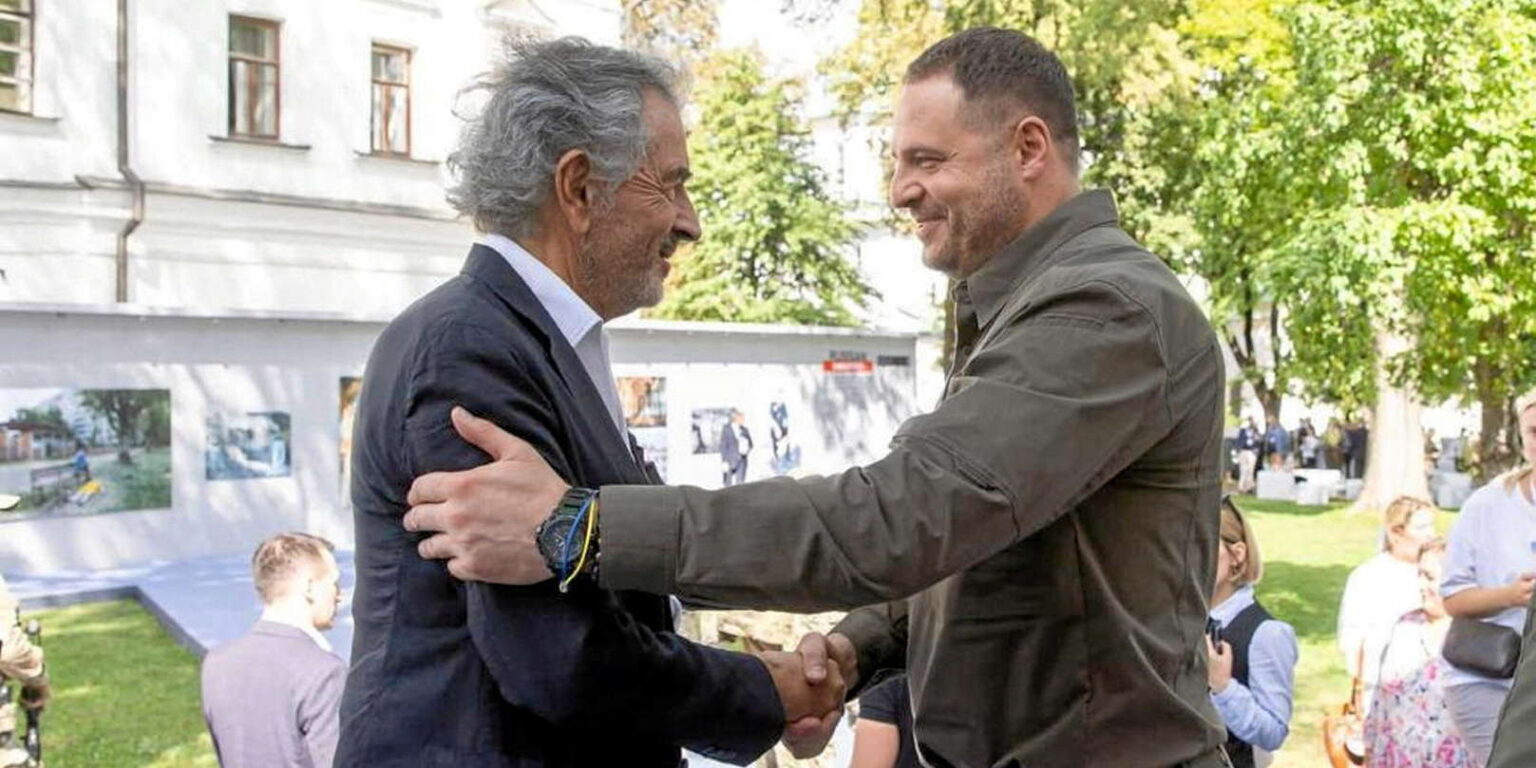 Andriy Yermak et Bernard-Henri Lévy, L’Ukraine est le laboratoire du ...